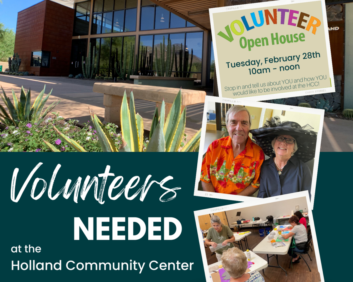 Volunteer Open House - The Holland Center