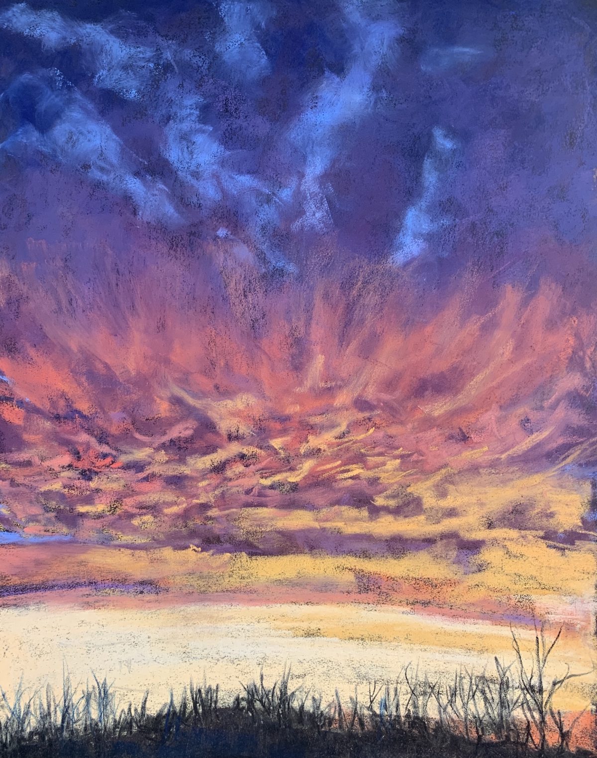 Paint Skies with Pastels - The Holland Center