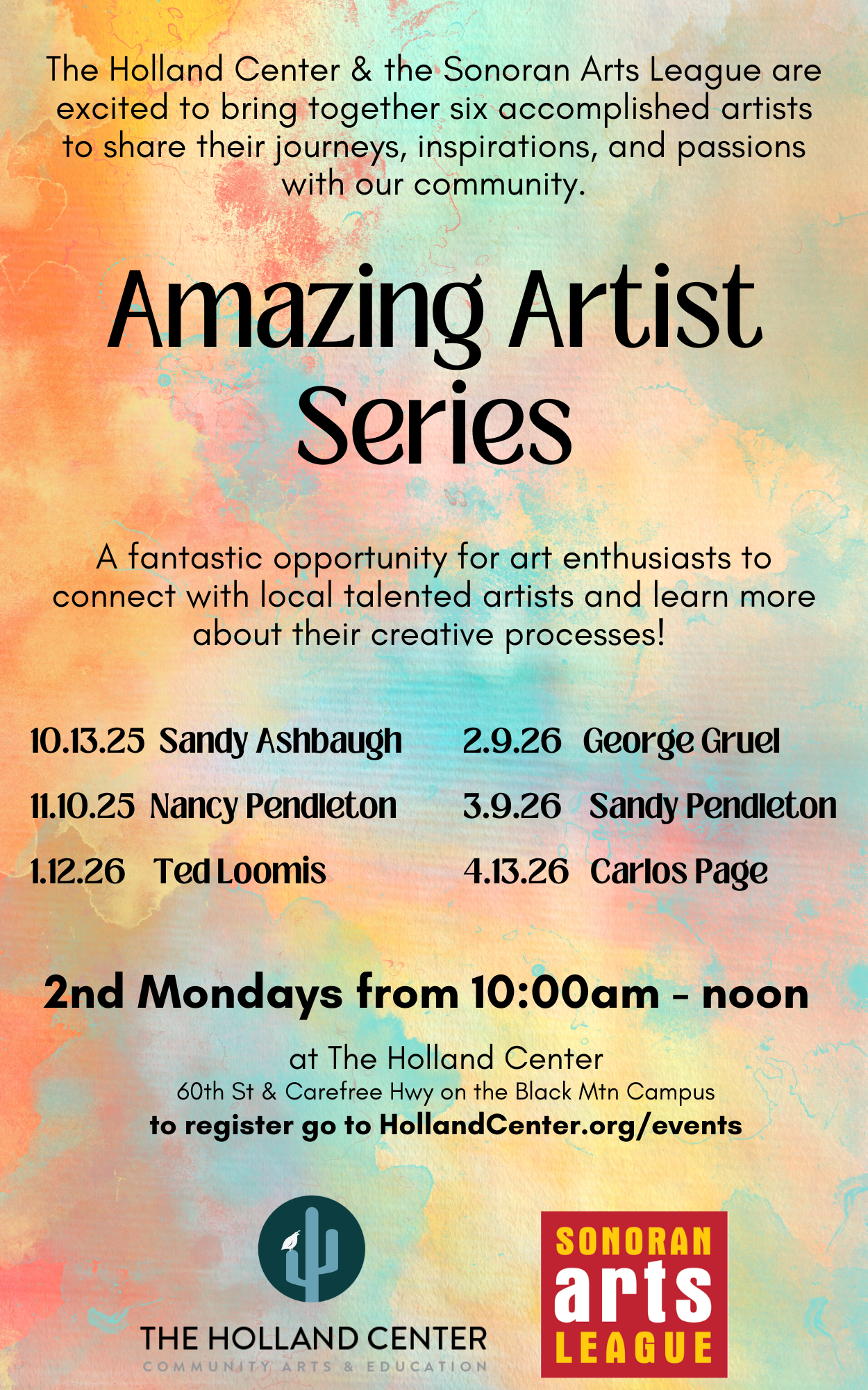 Amazing Artist Series - The Holland Center