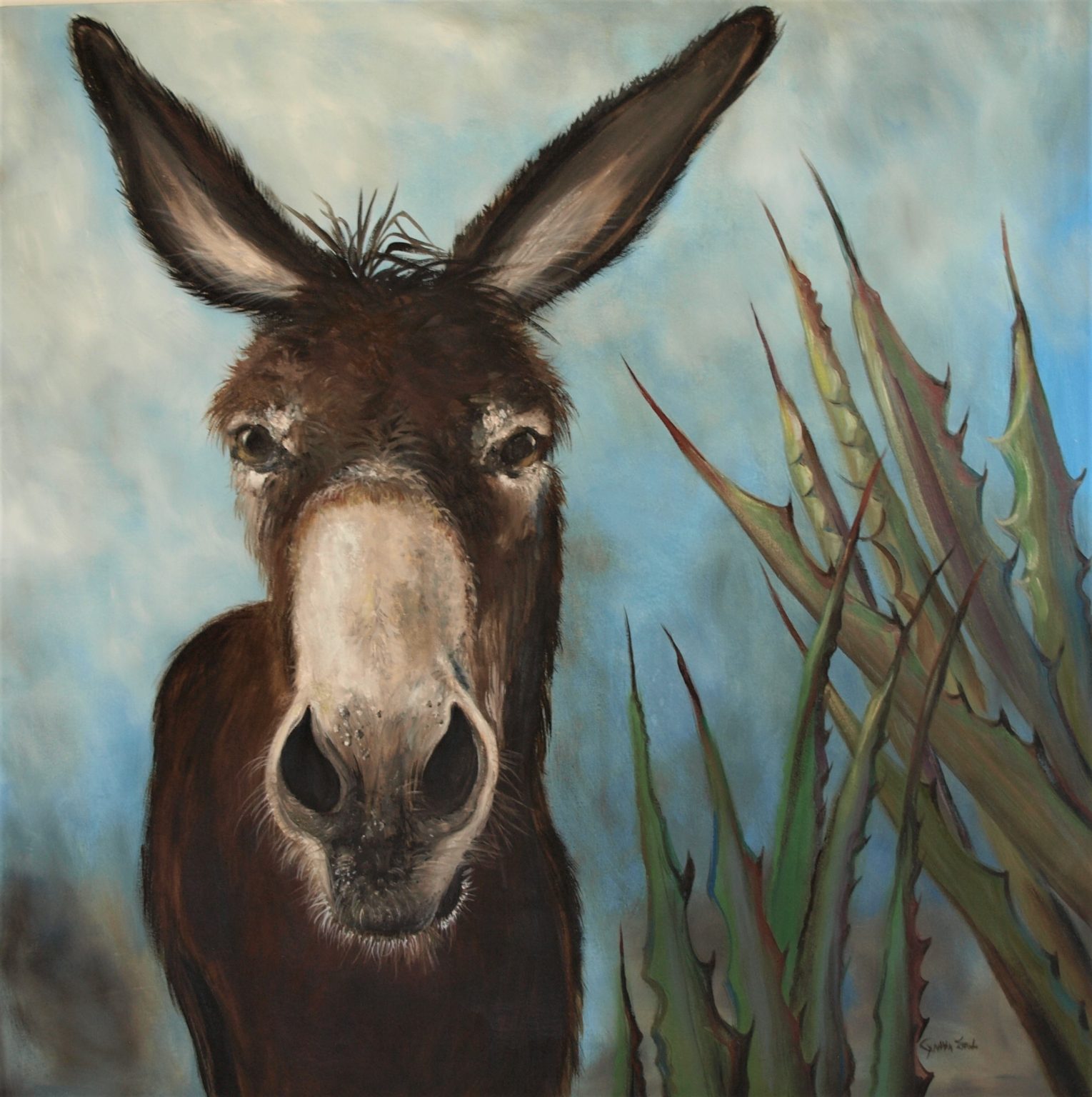 Foundations of Painting: Capturing the Wild Burro in Oils - The Holland ...